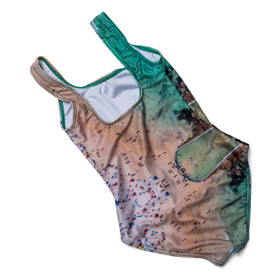 Hunting Hue Limited Edition Sydney North Bondi Rocks Kids One Piece